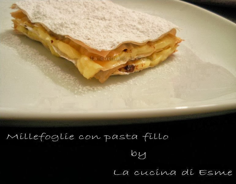 La cucina di Esme: Millefoglie con pasta fillo